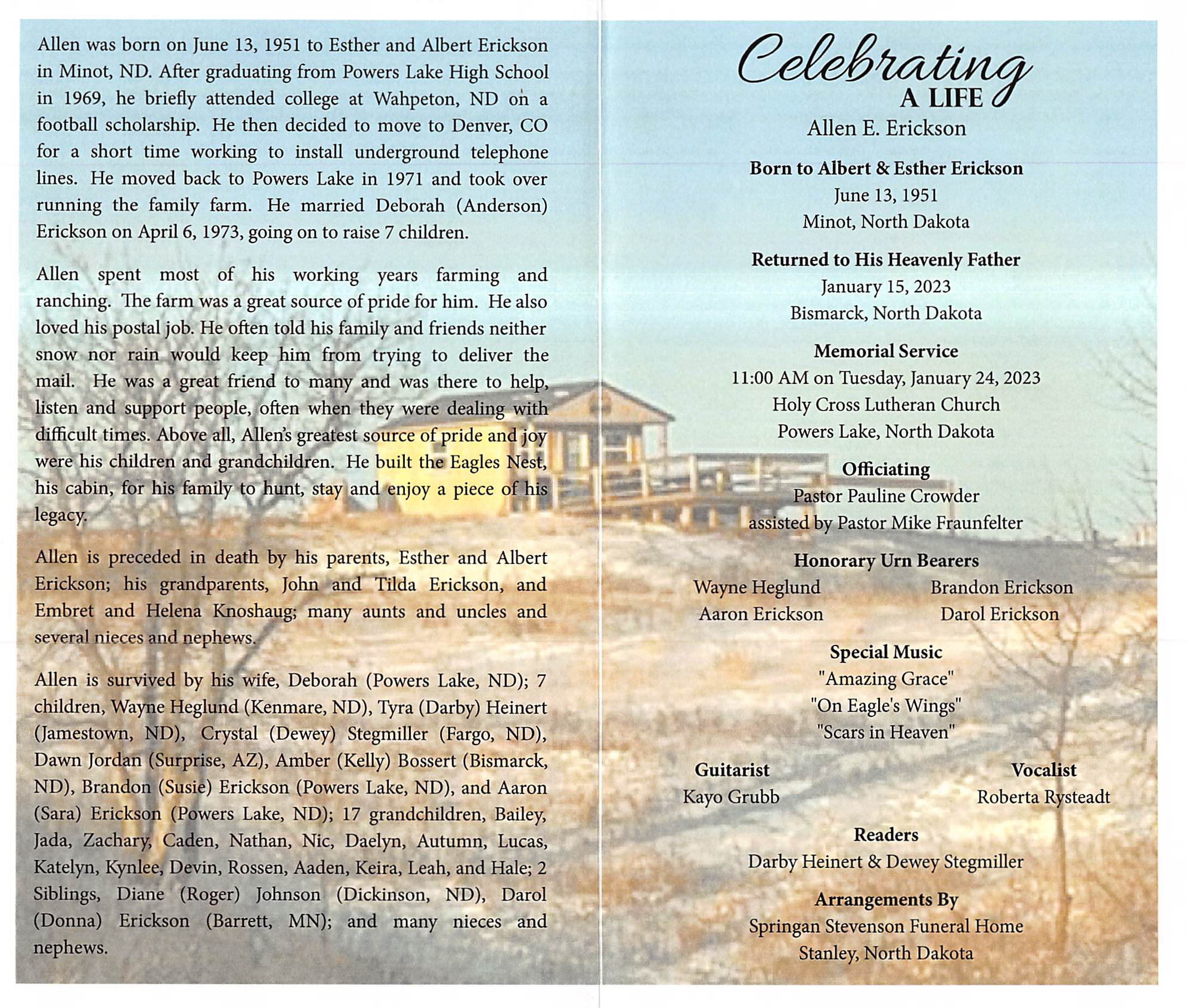 Allen Eugene Erickson